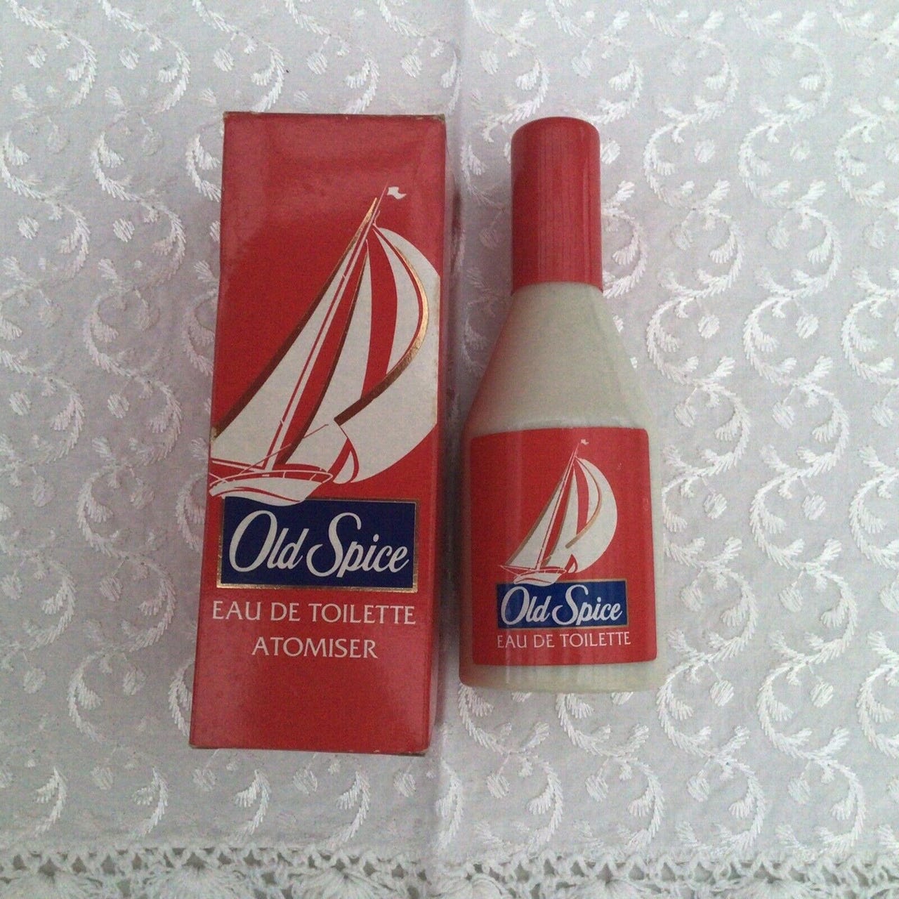 Parfume. Vintage Old Spice Eau de Toilette atomizer (spray flaske) 90ml ...