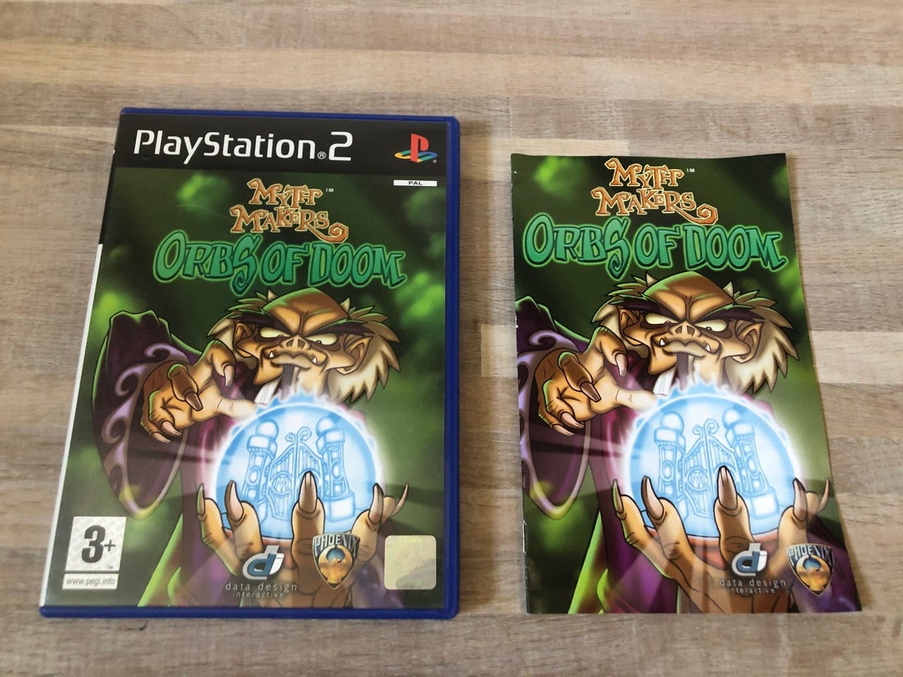 Myth Makers Orbs of Doom, PS2 | DBA