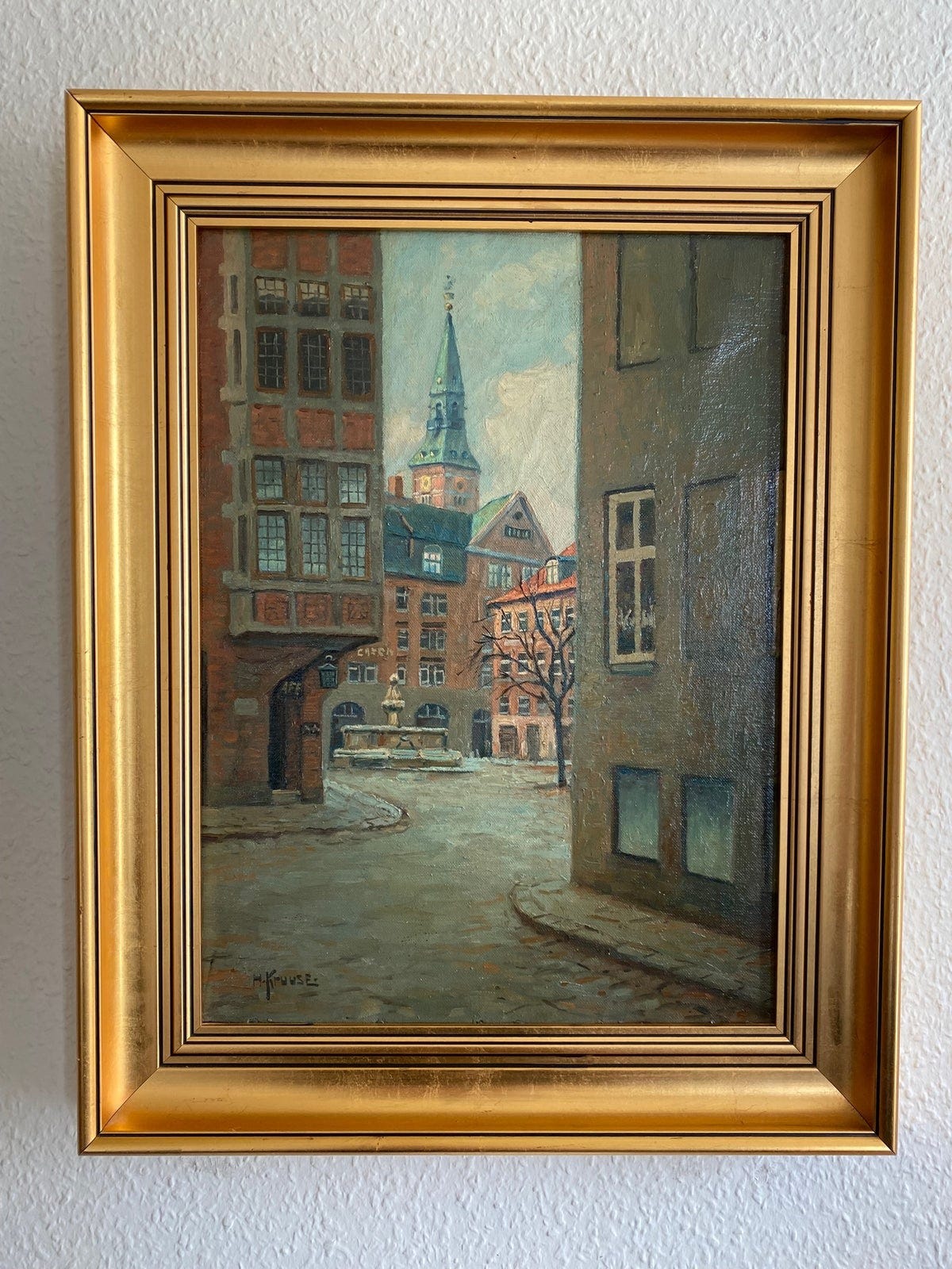 Oliemaleri, Hans Kruuse | DBA