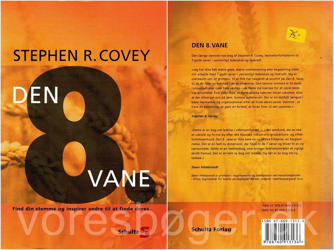 Den 8 vane - Stephen R. Covey | DBA