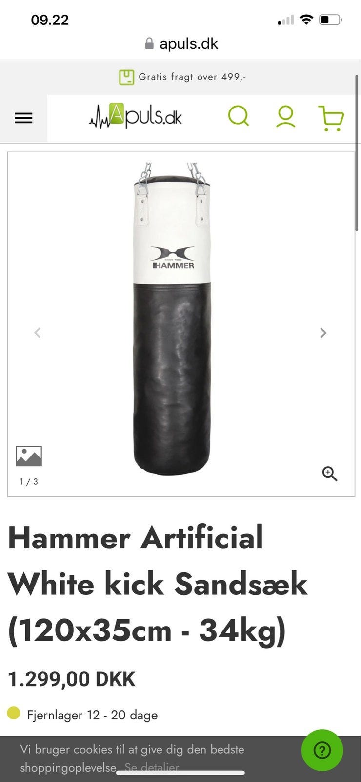 Boksesæk, White Kick, Hammer | DBA