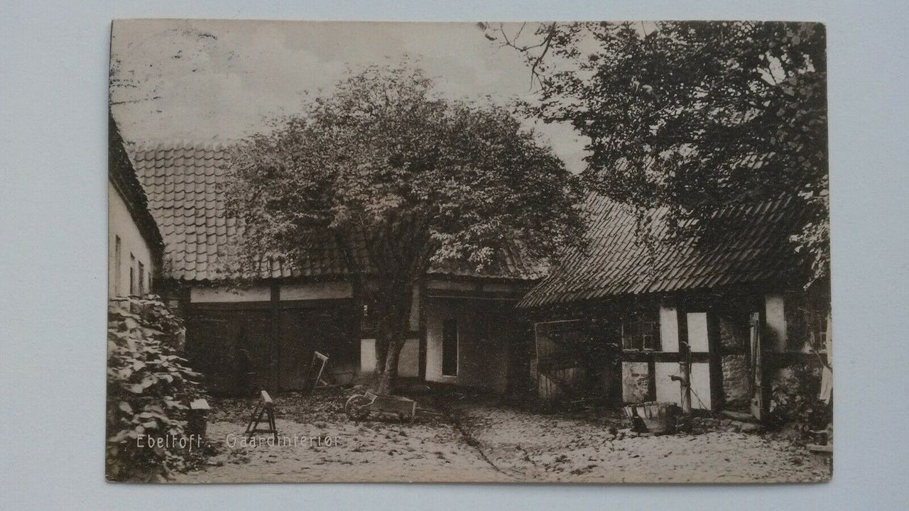 Postkort, Gammelt fra Ebeltoft | DBA