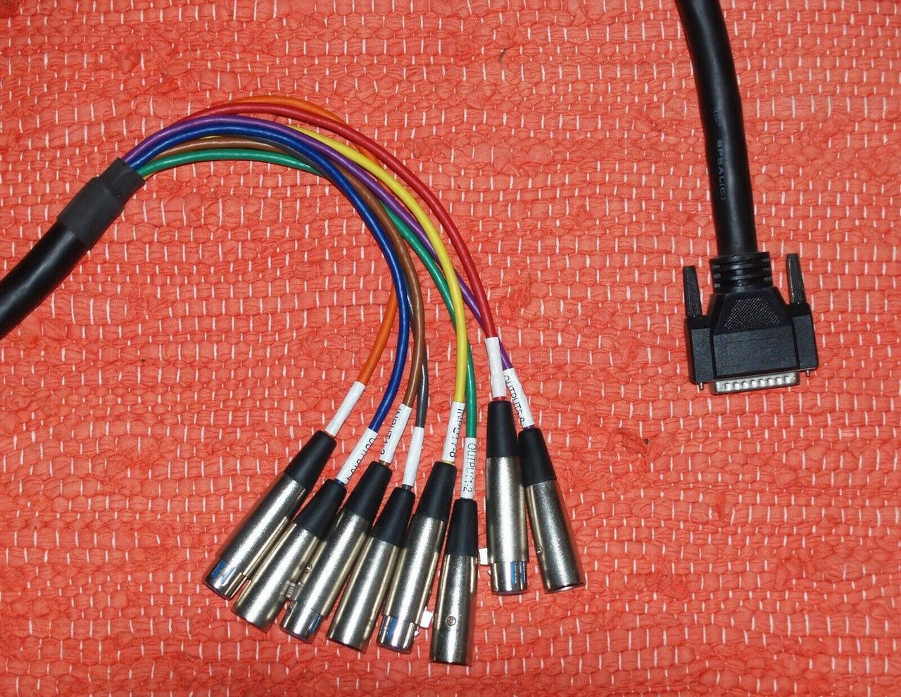 Multikabel XLR -D-Sub, Tascam ? TTL 8PSALI(C) | DBA