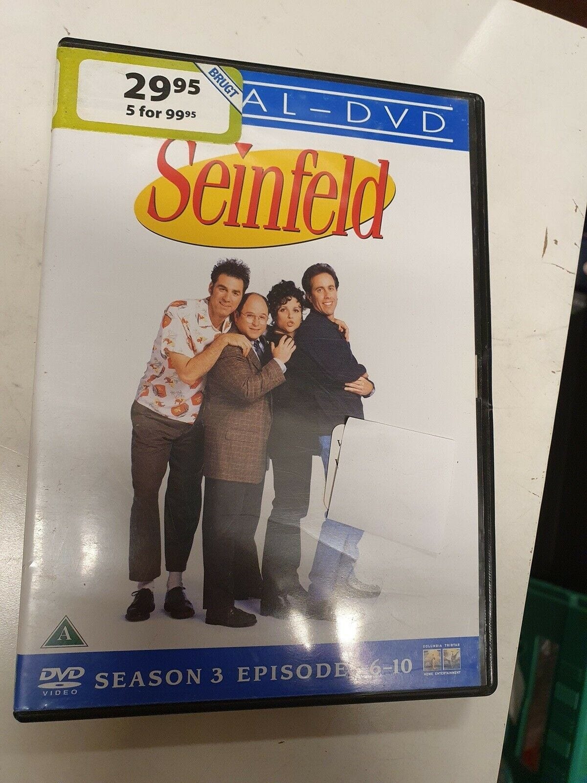 Seinfeld season 3 , episodes 6-10, DVD | DBA