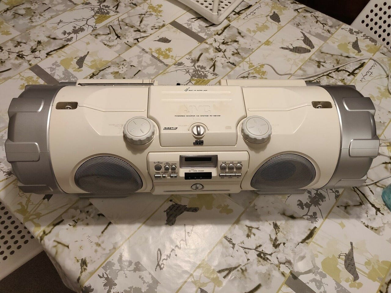 Boomblaster , JVC, JVC RV-NB 10 Silver Portable Stereo | DBA