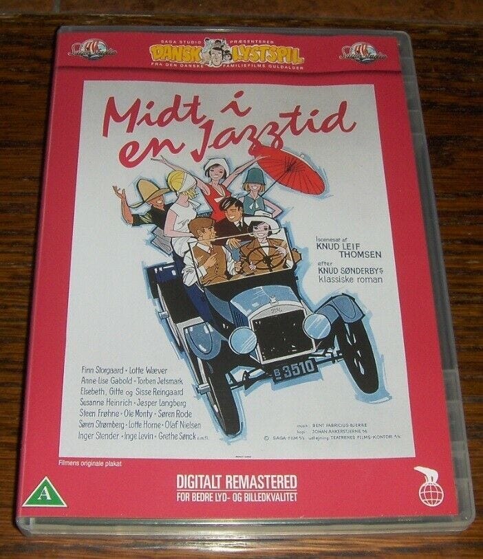 DVD: MIDT I EN JAZZTID- DANSK FILM, instruktør Knud Leif Thomsen, DVD | DBA