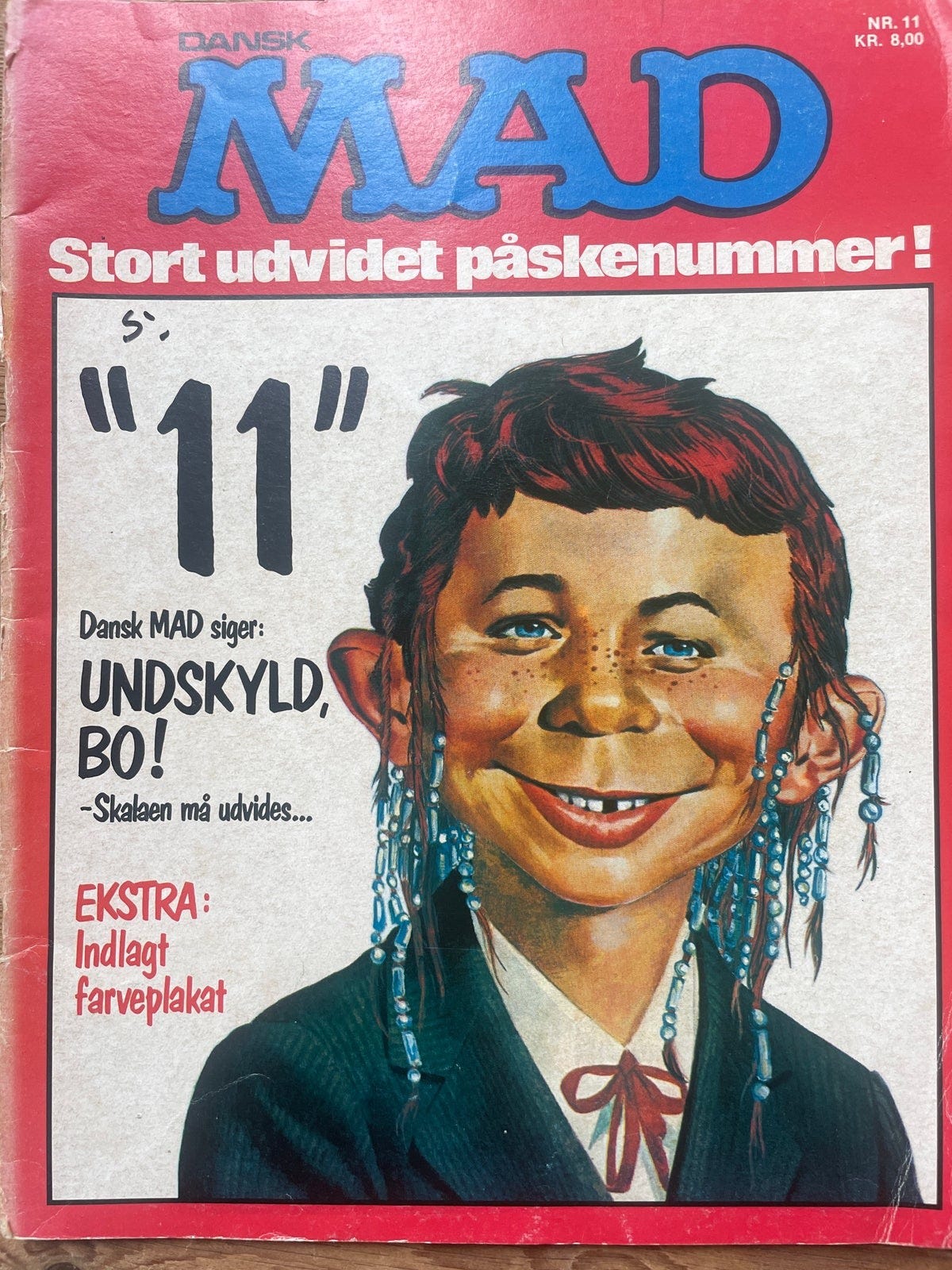Dansk MAD, Alfred E. Neuman, Blad | DBA