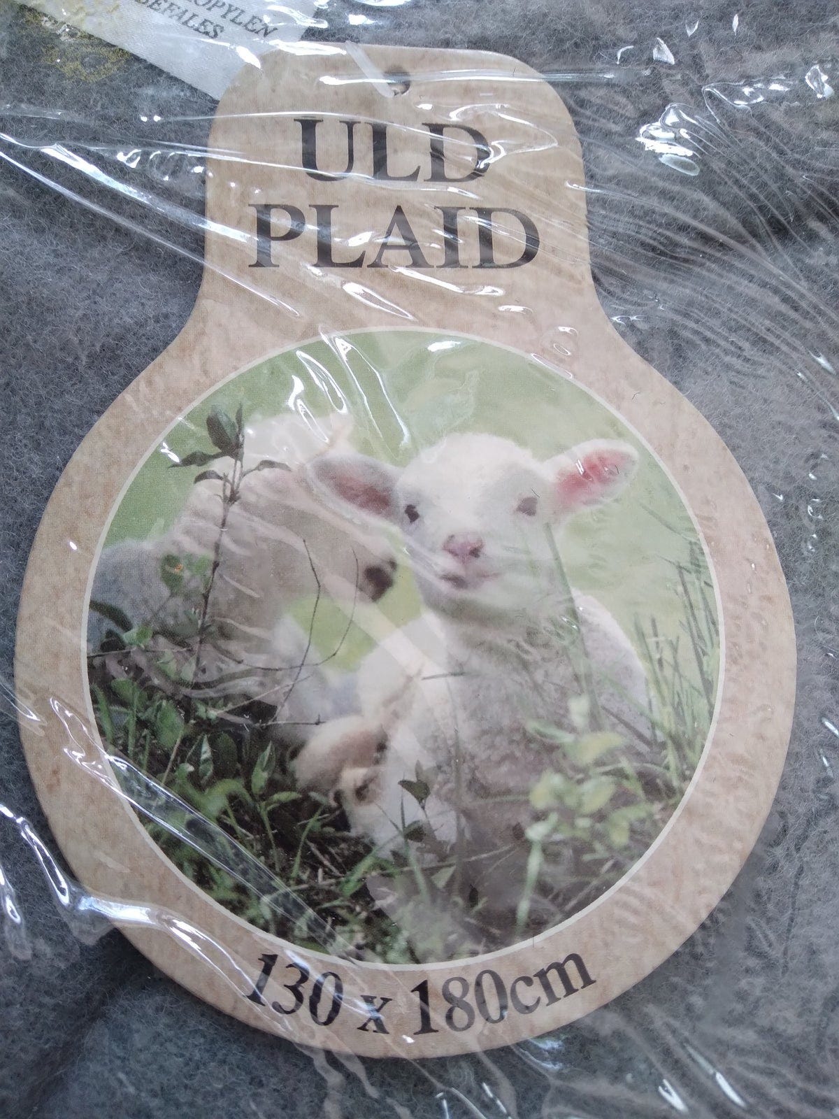 Plaid, 85% uld/15% polypropylen, b: 130 l: 180 | DBA