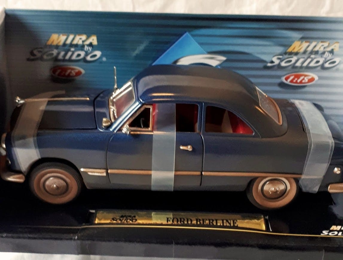 Modelbil. Ford Berline. Coupe. 1949. Mira by Solido. 1:18 | DBA