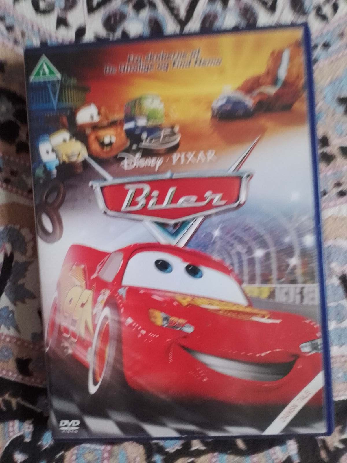 Biler disney, instruktør dansk, DVD | DBA