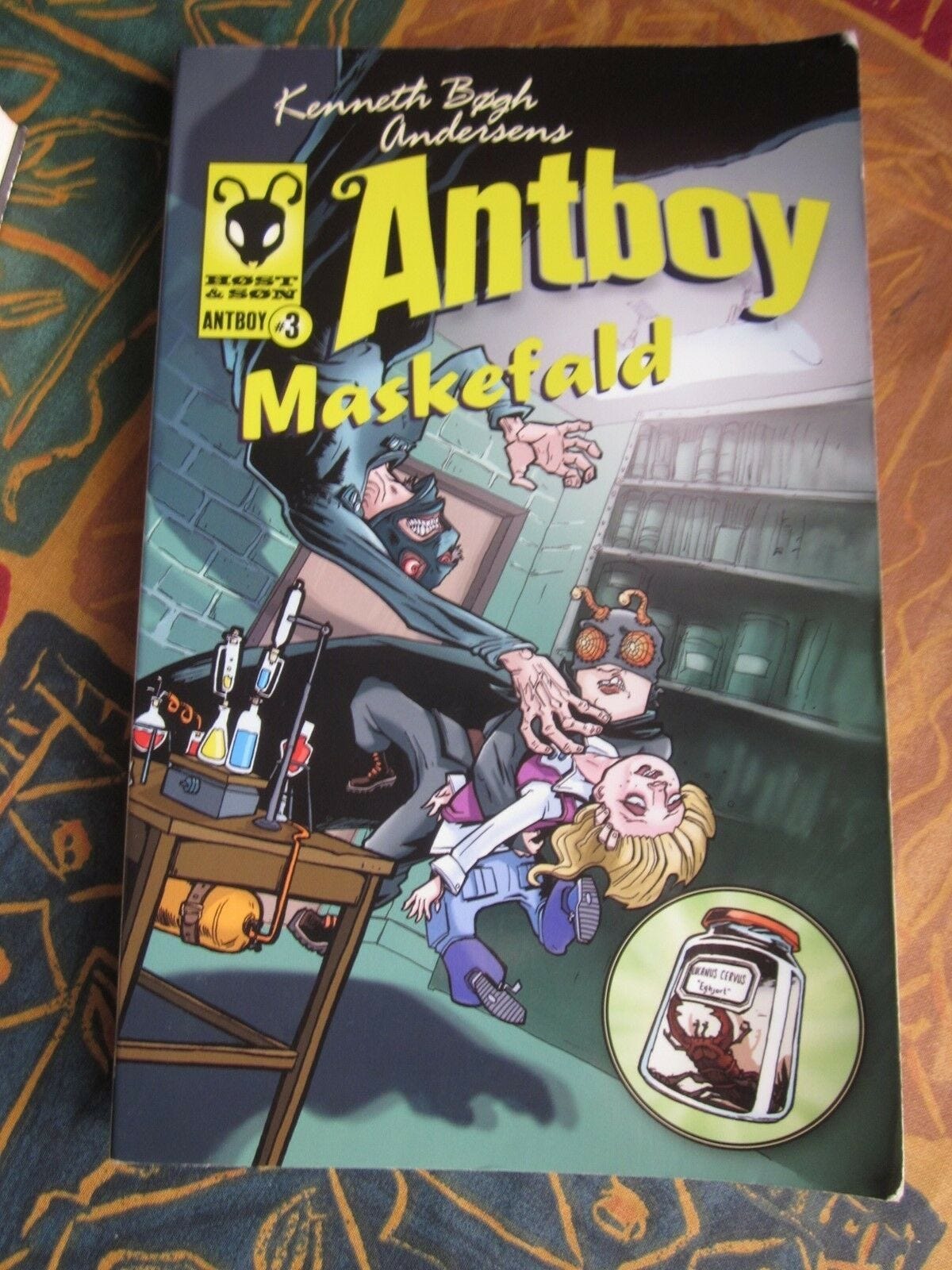 Antboy – Maskefald (Bog 3) af Kenneth Bøgh Andersen | DBA