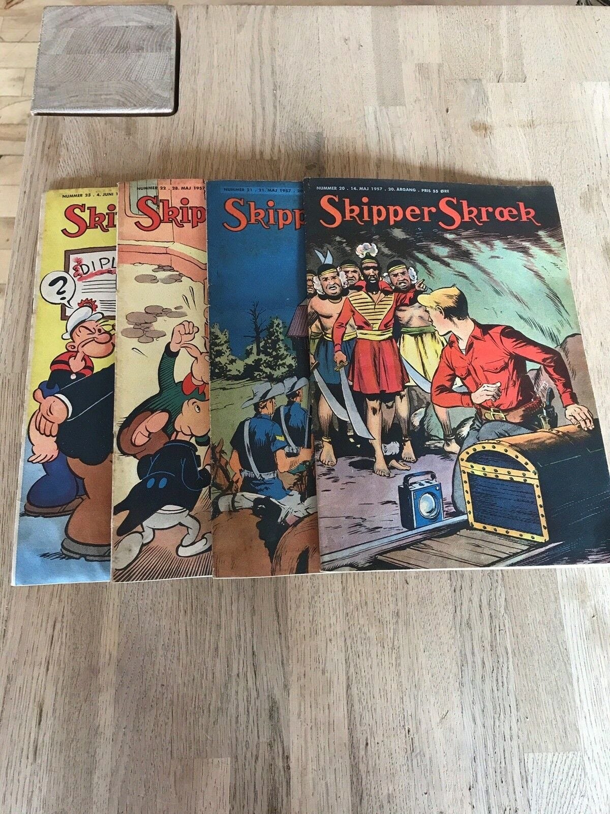 Skipper skræk, Carl Allers forlag, Blad | DBA