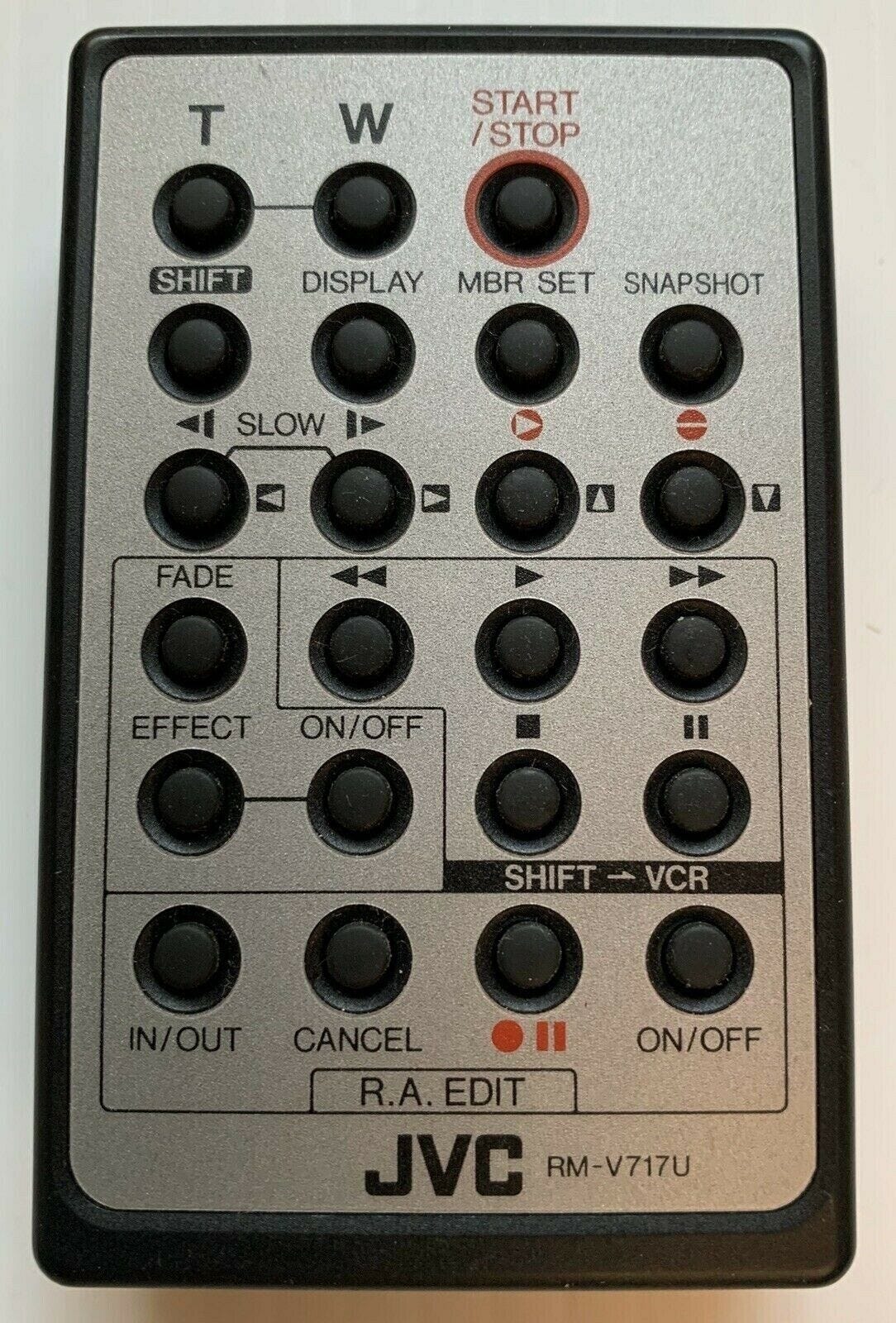 Original JVC RM-V717U Fjernbetjening til JVC Video | DBA