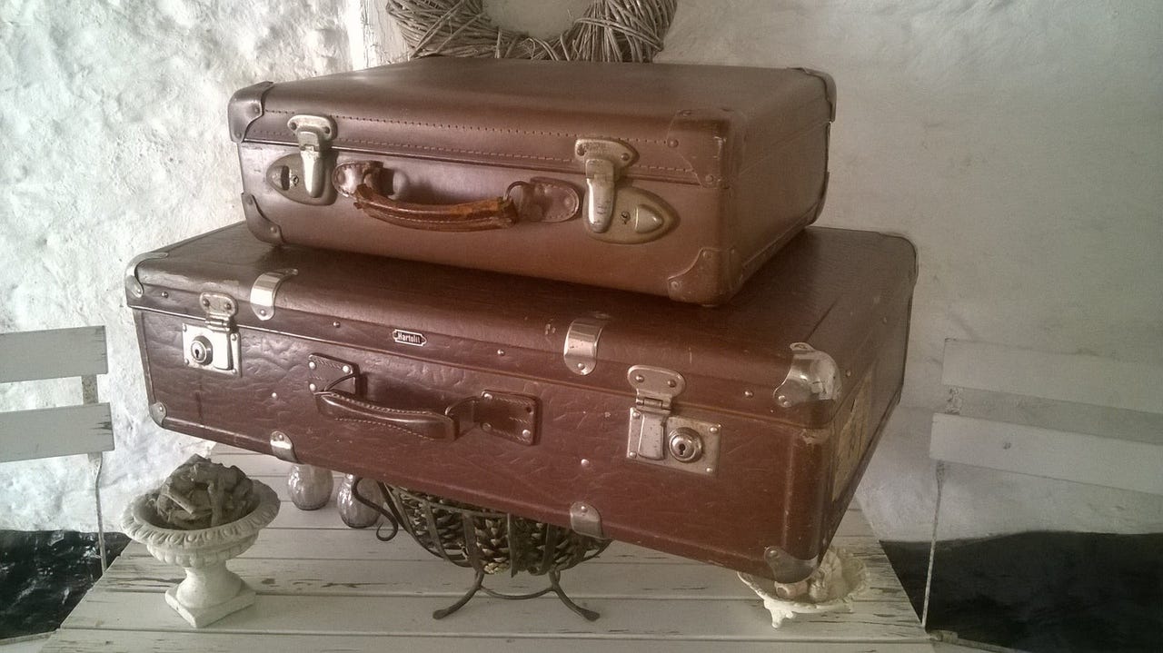 Retro Kuffert, Antik Rejsekuffert | DBA