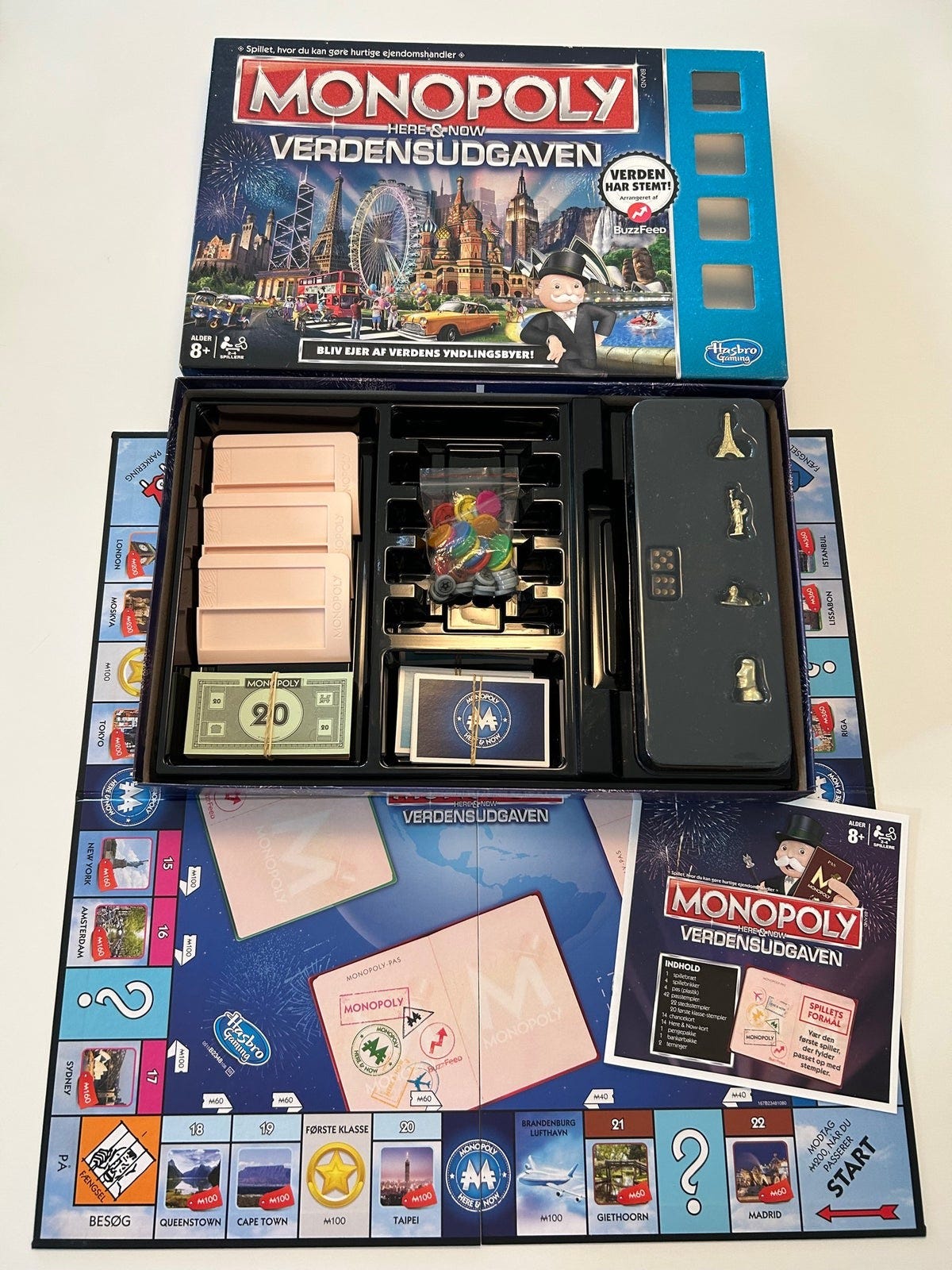 Monopoly here & now verdensudgaven, Familiespil, brætspil | DBA
