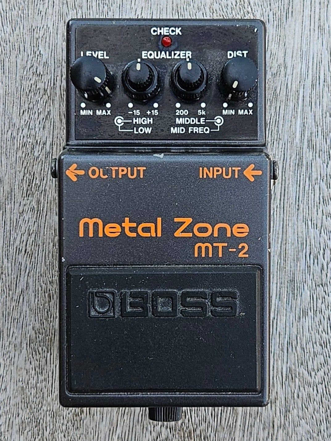 Effektpedal, Boss Metal Zone MT-2 | DBA