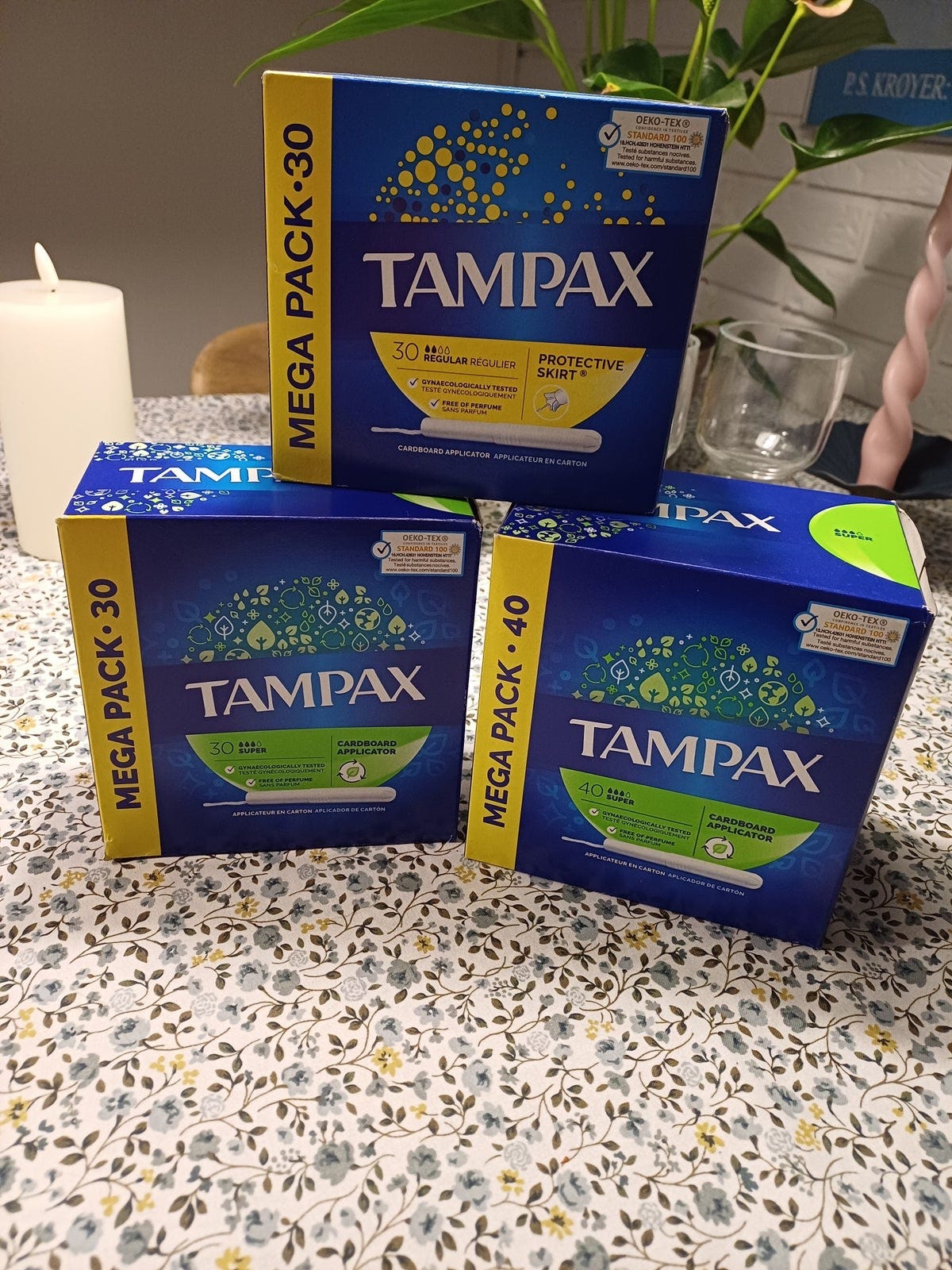 Andet, Tamponer, Tampax | DBA