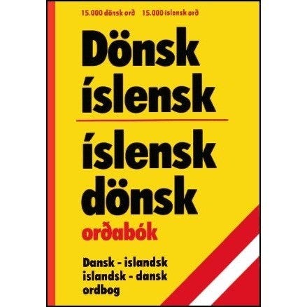 Islandsk-Dansk / Dansk-Islandsk Ordbog | DBA