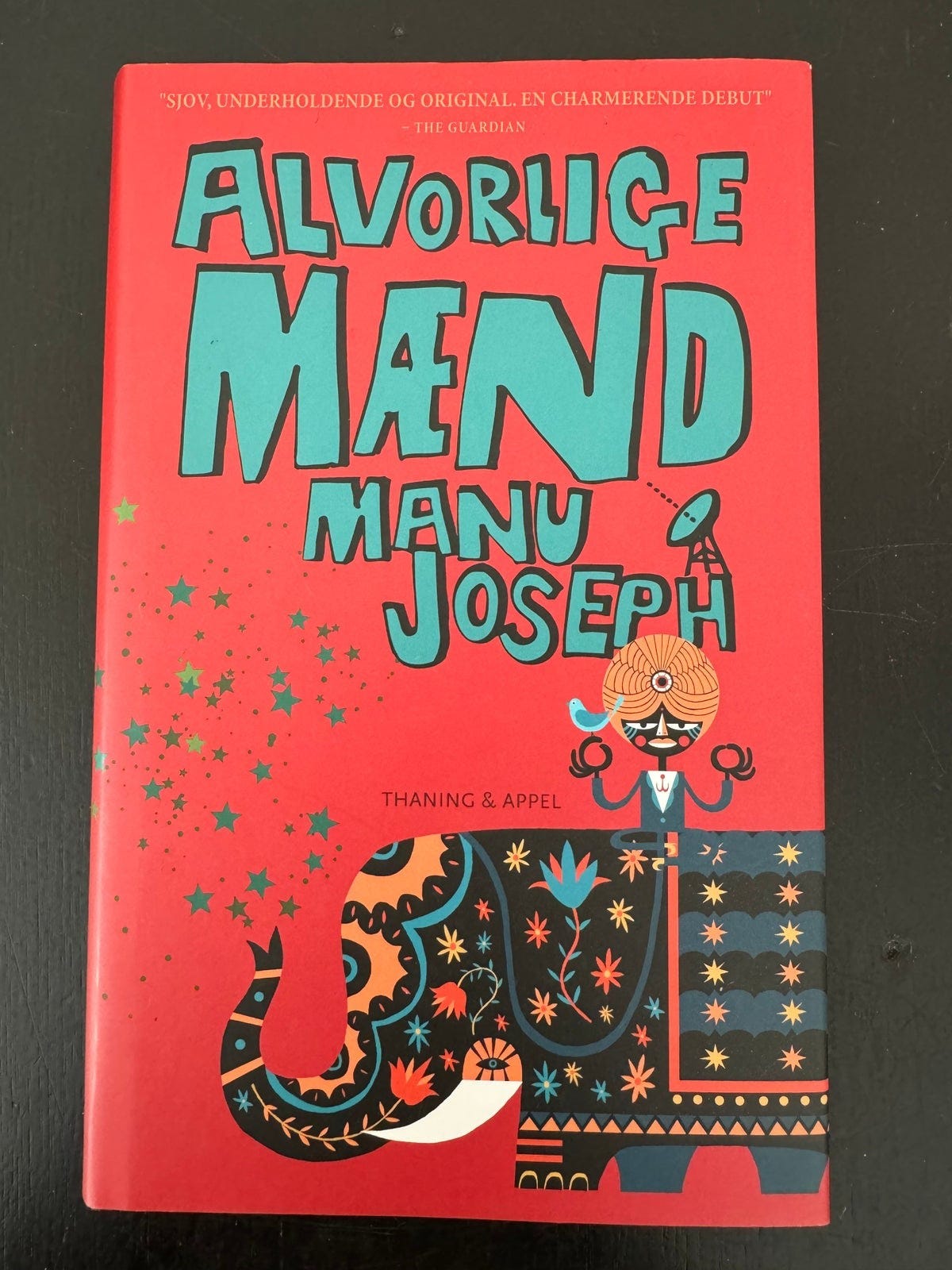 Alvorlige mænd, Manu Joseph, genre: roman | DBA