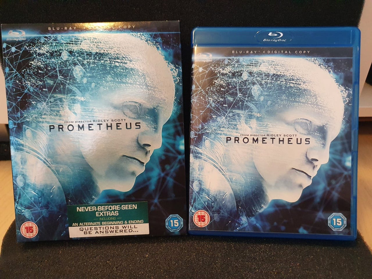 Prometheus Bluray (with slipcover), Blu-ray, science fiction | DBA
