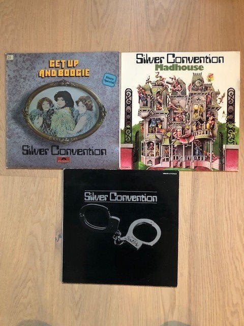 LP, Silver Convention x 3, 3 titler | DBA