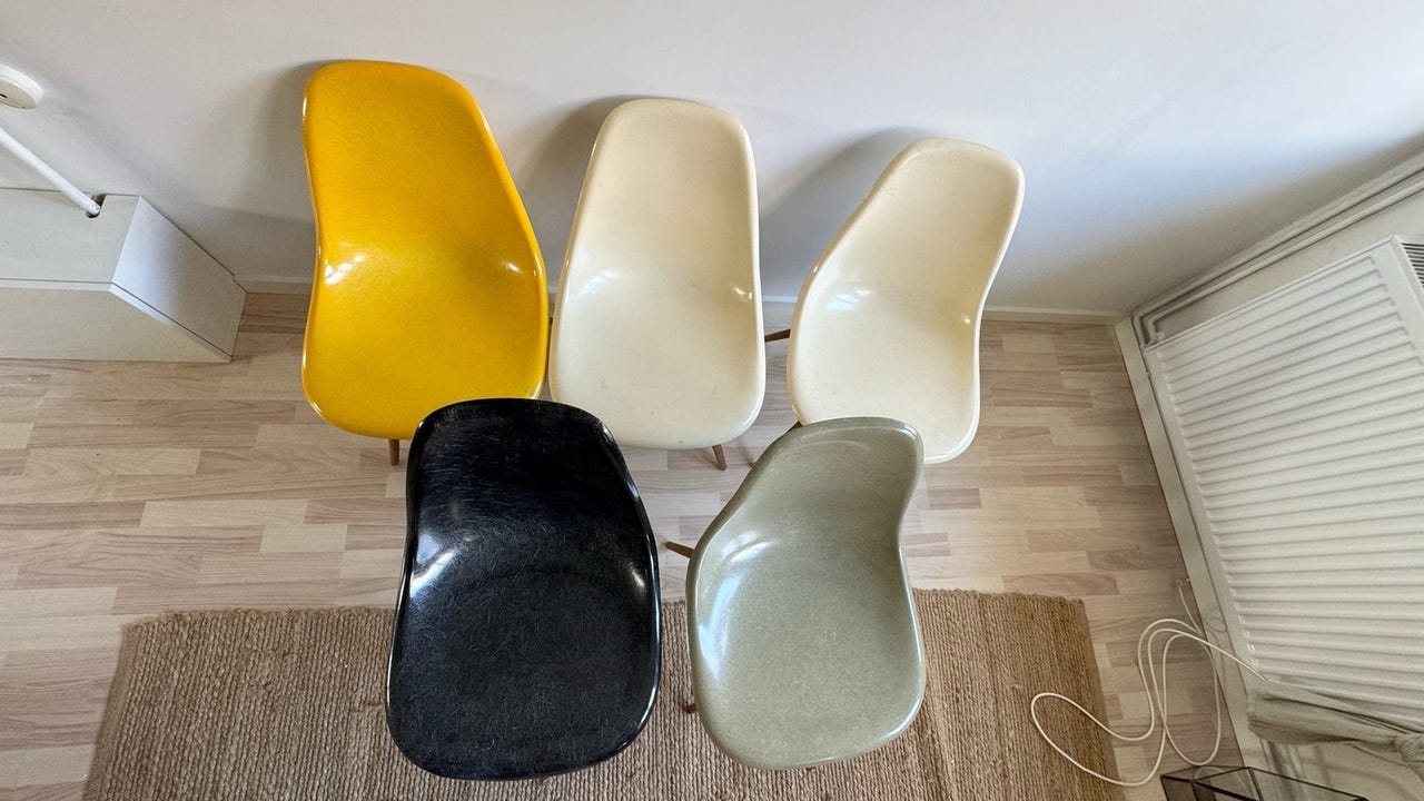 Spisebordsstol, 100 % glasfiber , Eames/Herman Miller | DBA