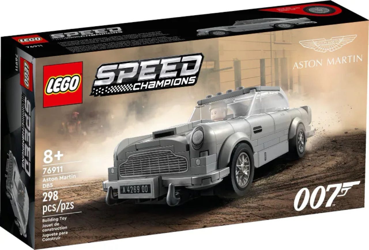 Lego Cars, 007 Aston Martin DB5 | DBA