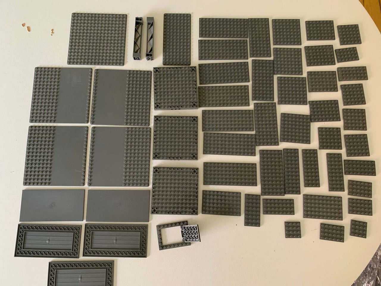 Lego andet, lego plader mørke grå | DBA