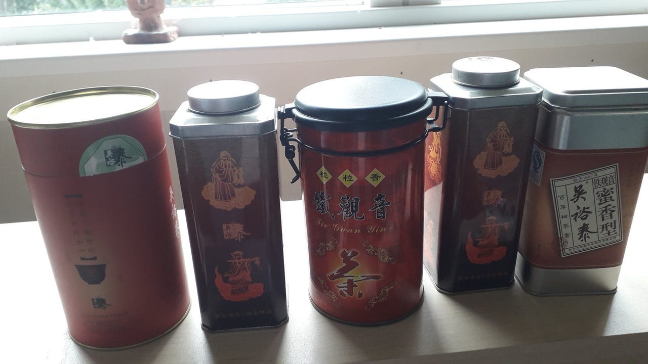 Andet, 5 kinesiske tedåser | DBA