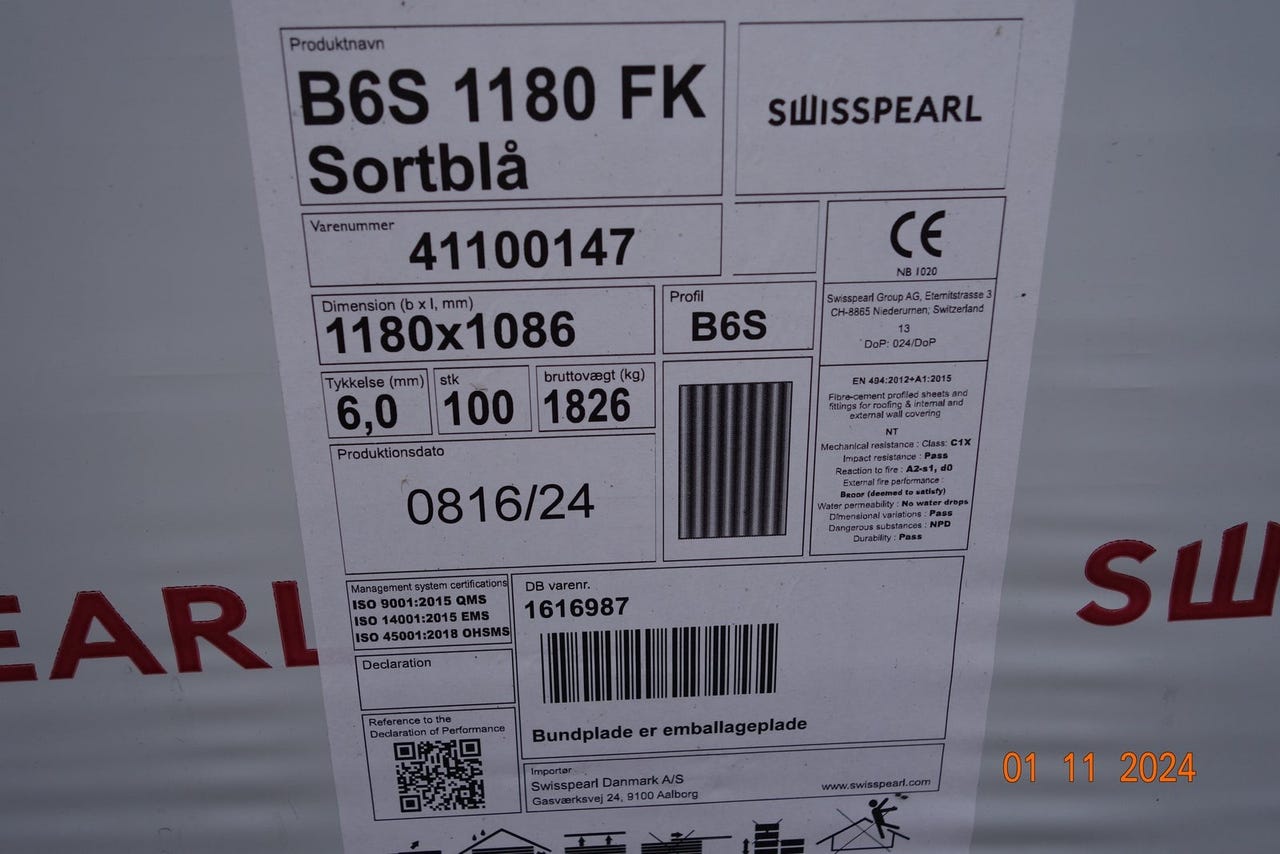 tagplader B6 Swisspeal, Swisspeal , b: 109 l: 118 | DBA