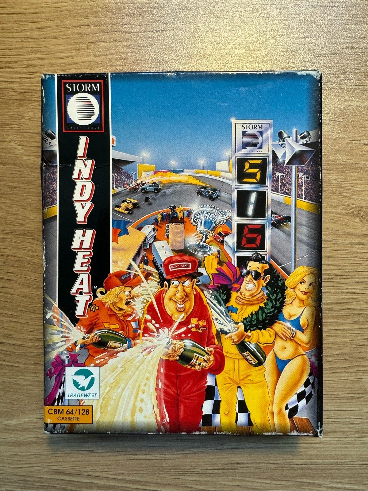 Indy Heat, Commodore 64 | DBA