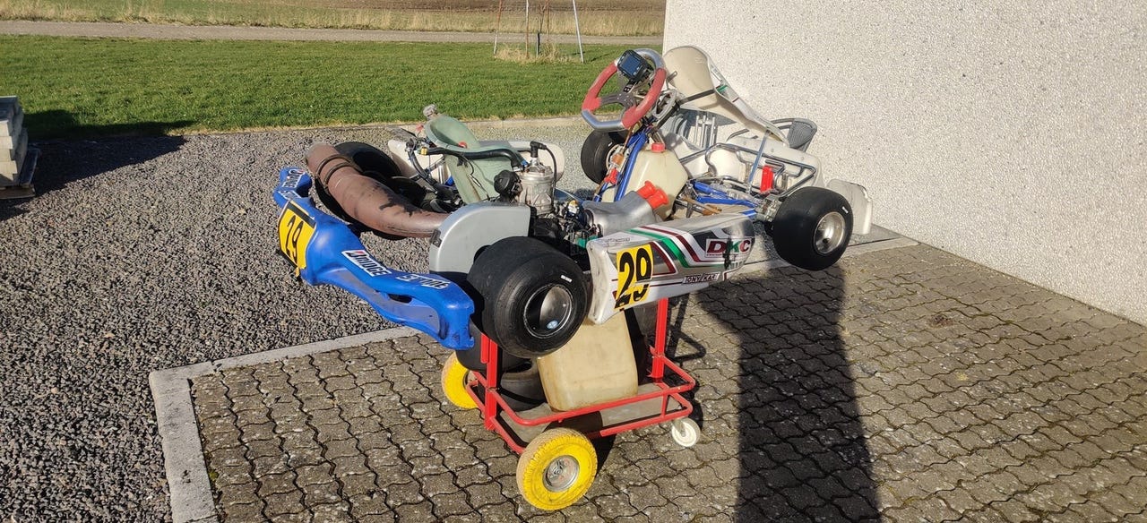 Gokart, DVS Vortex Rok og Trailer, 125 ccm | DBA