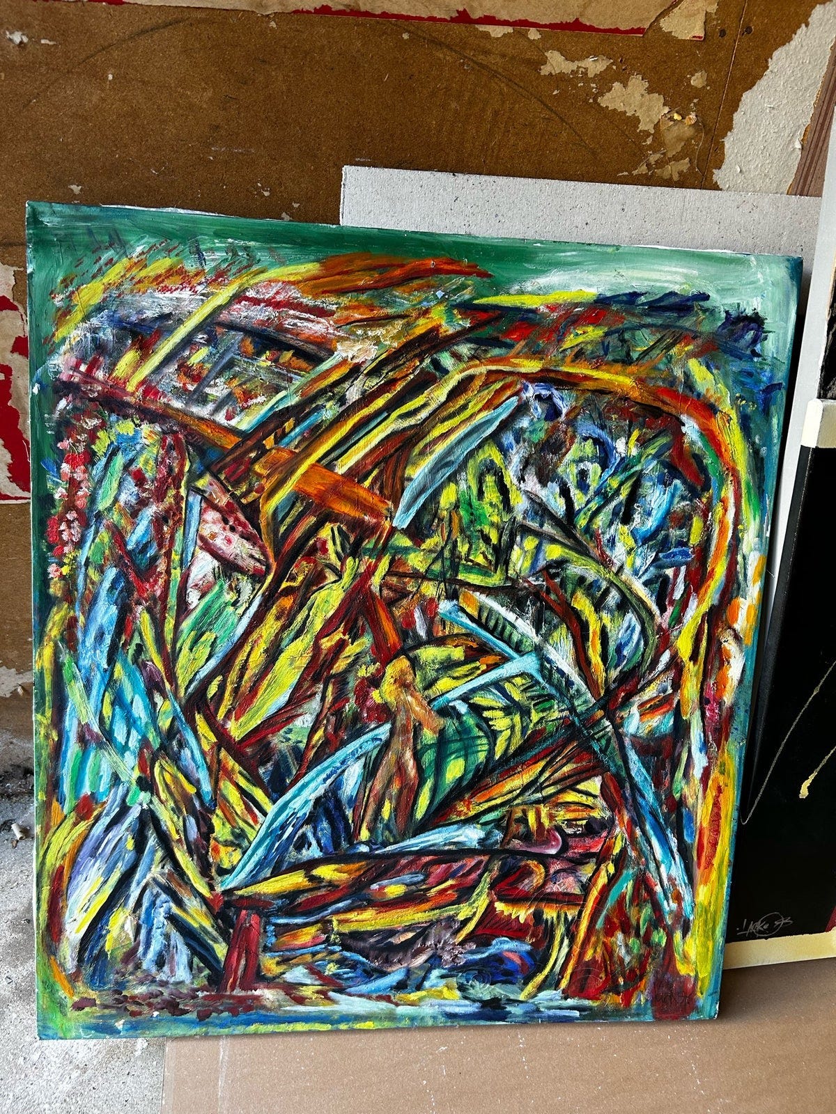 Akrylmaleri, Kira Gartner, stil: Abstrakt | DBA