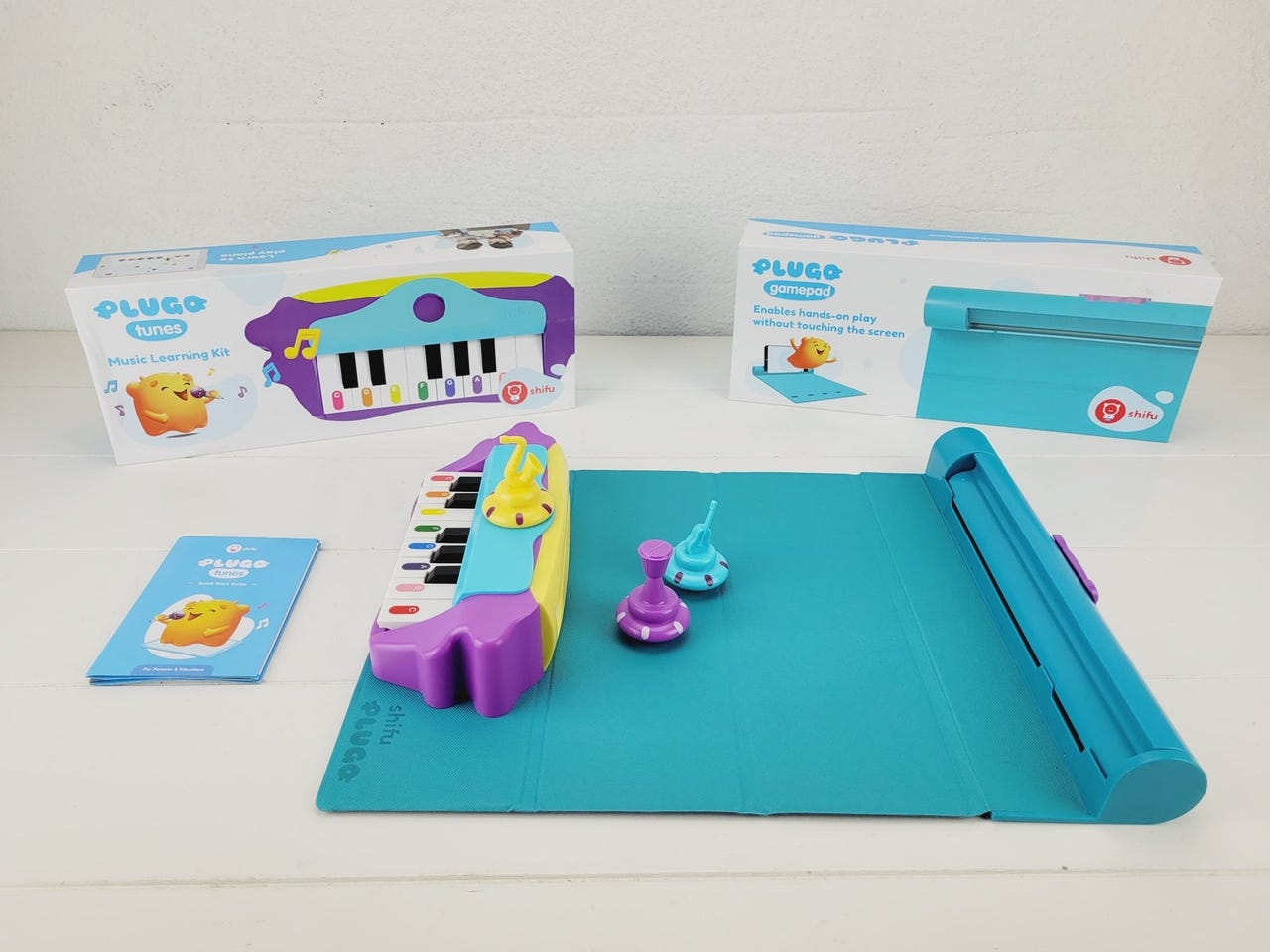 PlugO Gamepad & Tunes fra Shifu: Lærerig underholdning til børn 4-10 år ...