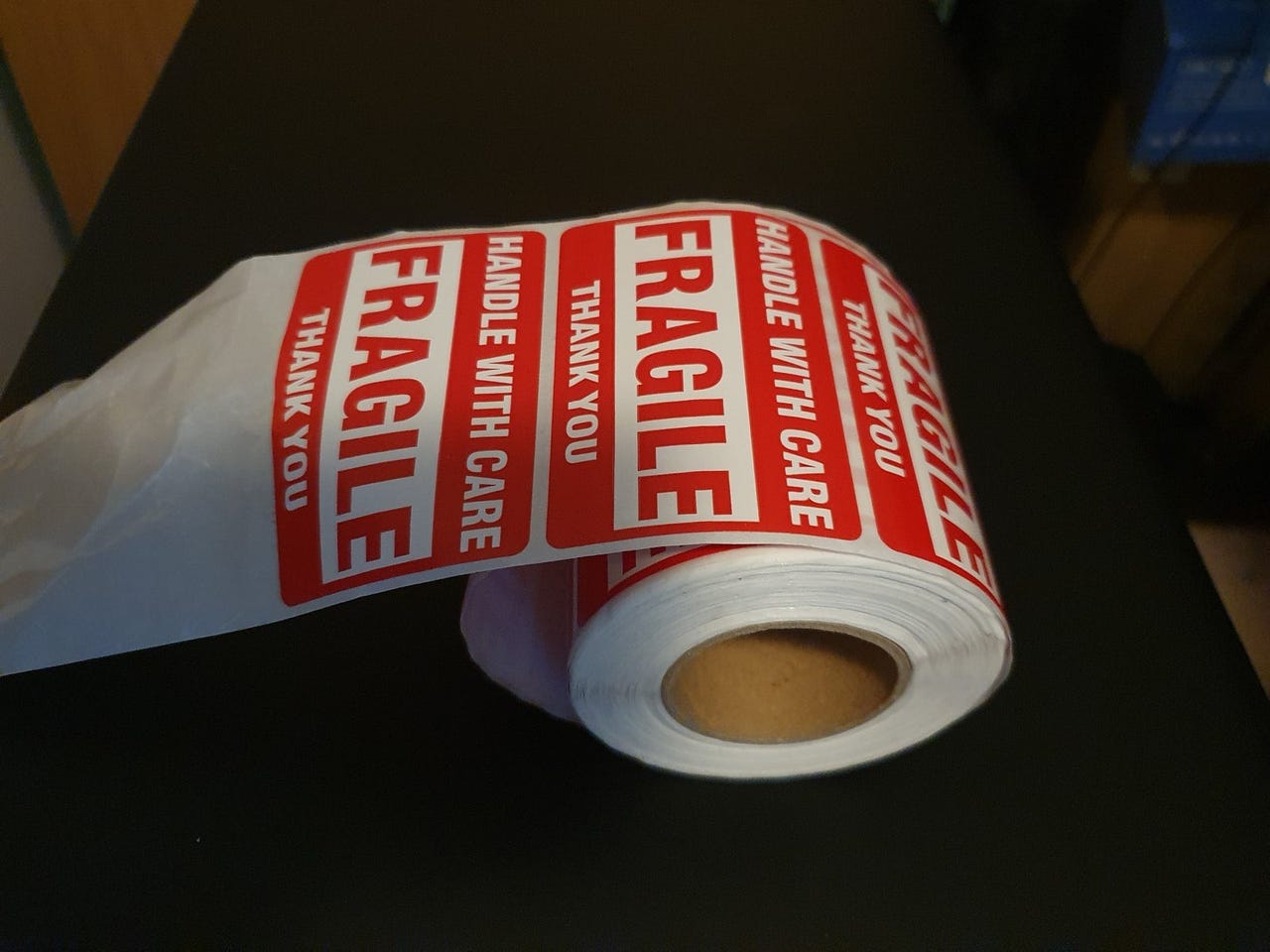 Fragile Stickers 2 x 3 Inches (50 mm x 76 mm) | DBA