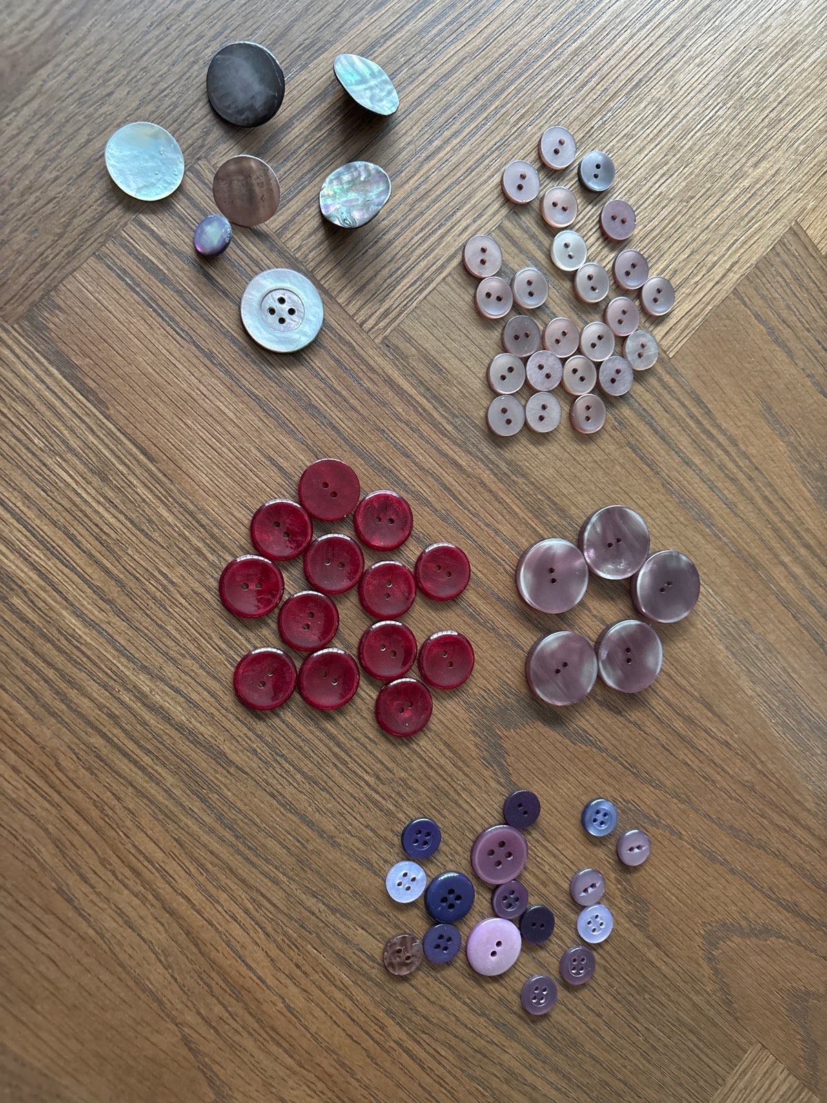 Knapper, Blandede vintage knapper | DBA