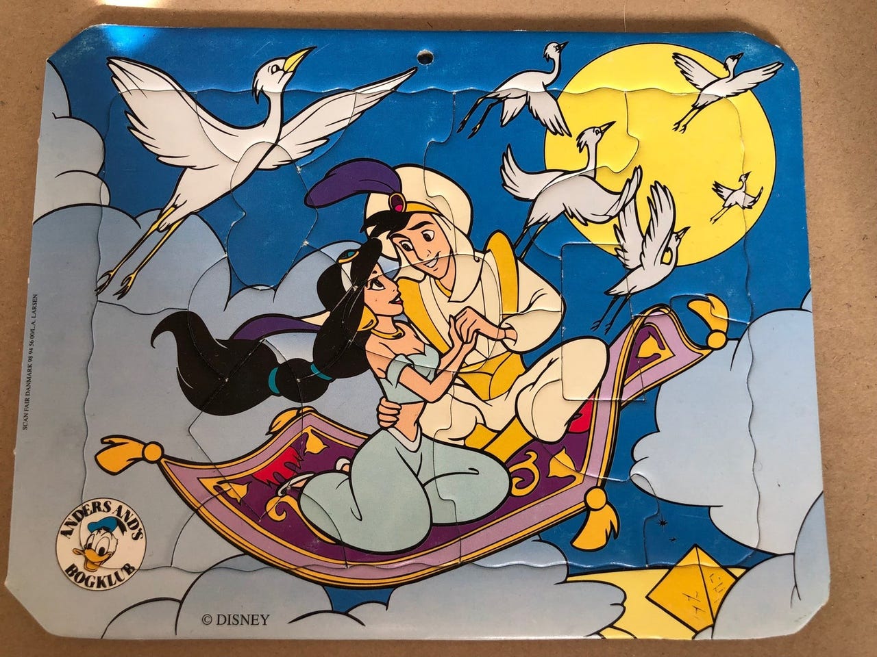 Aladdin - Walt Disney, puslespil | DBA