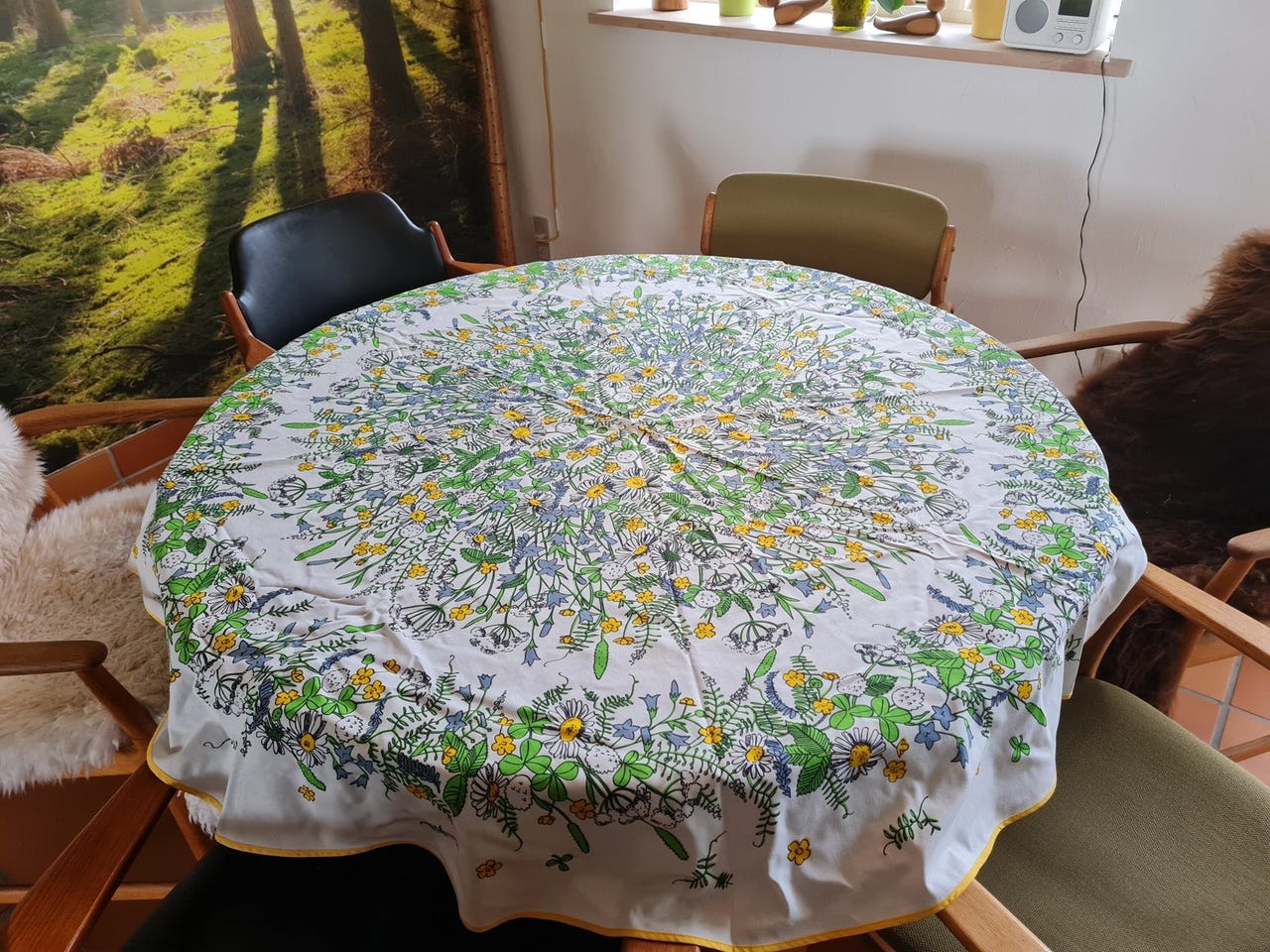 Retro rund dug | DBA