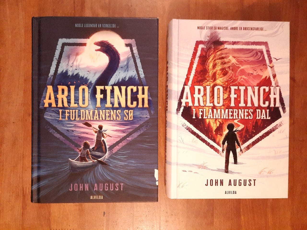 Arlo Finch 1+2 (hardcover), John August, genre: fantasy | DBA