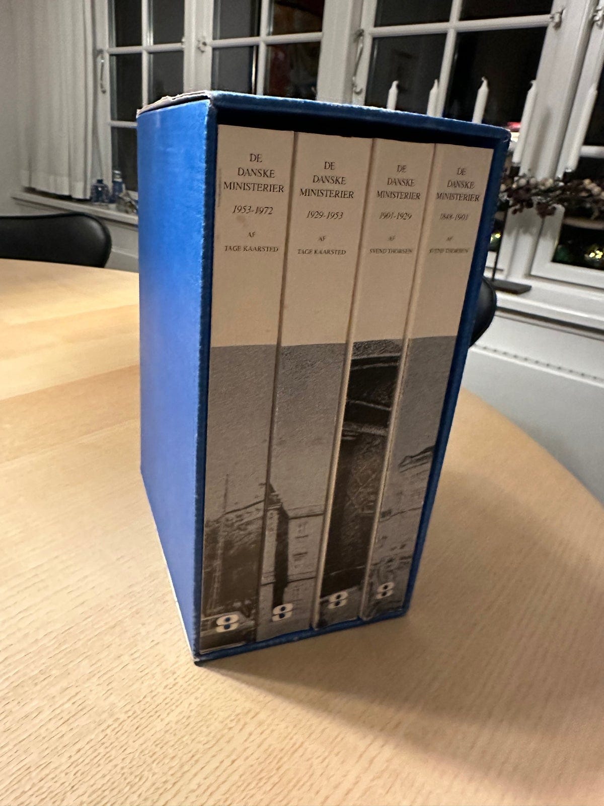 De Danske ministerier 1848-1972 (4 bind -komplet), Svend Thorsen & Tage ...