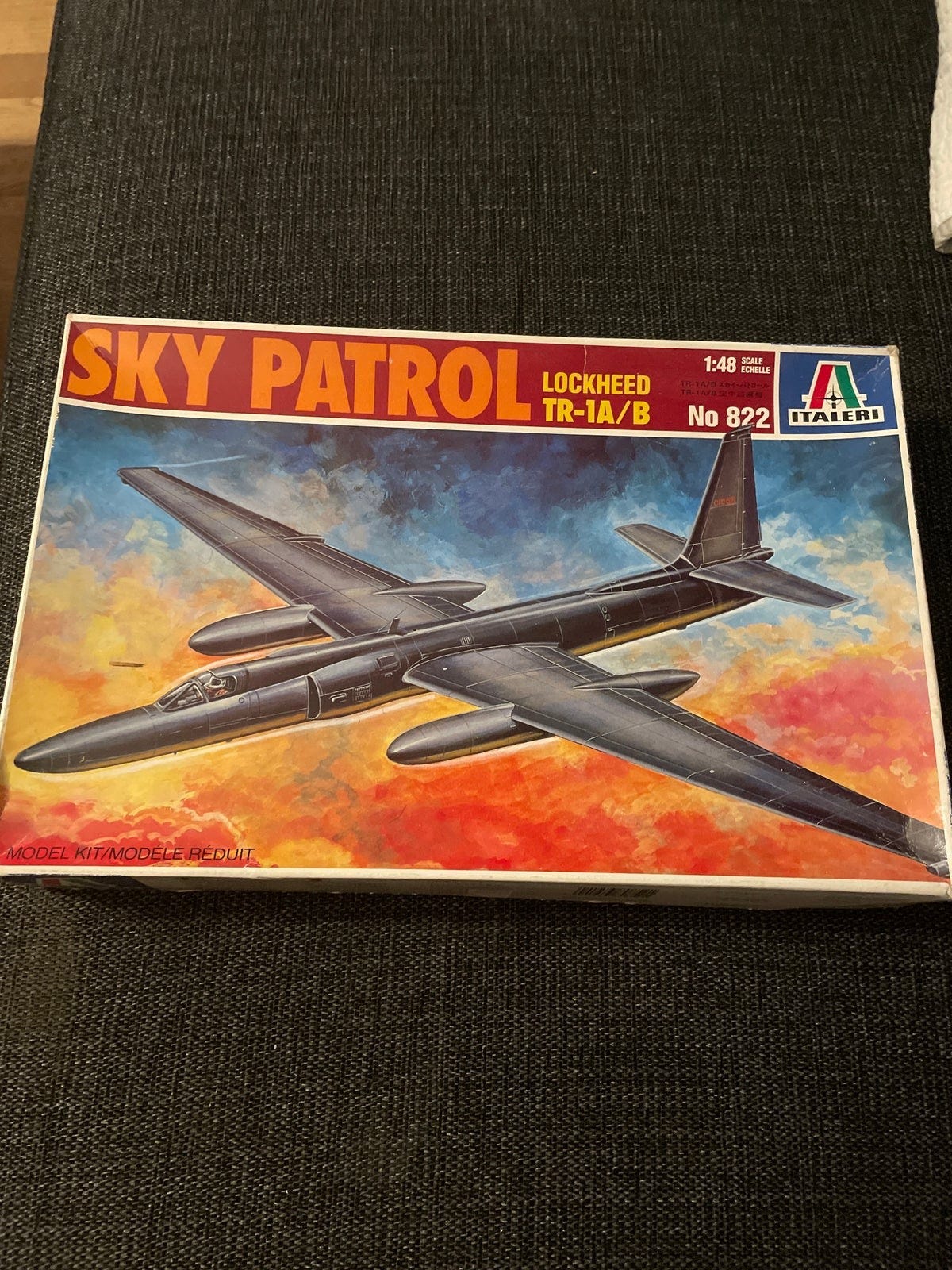 Byggesæt, Italeri Sky Patrol Lockheed TR-1A/B, skala 1/48 | DBA