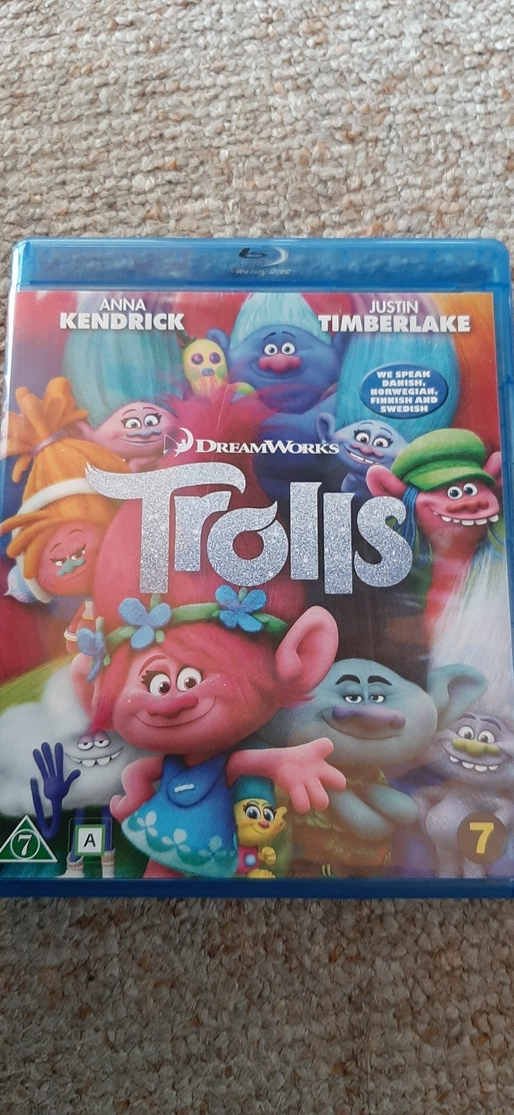 Trolls, Blu-ray, tegnefilm | DBA
