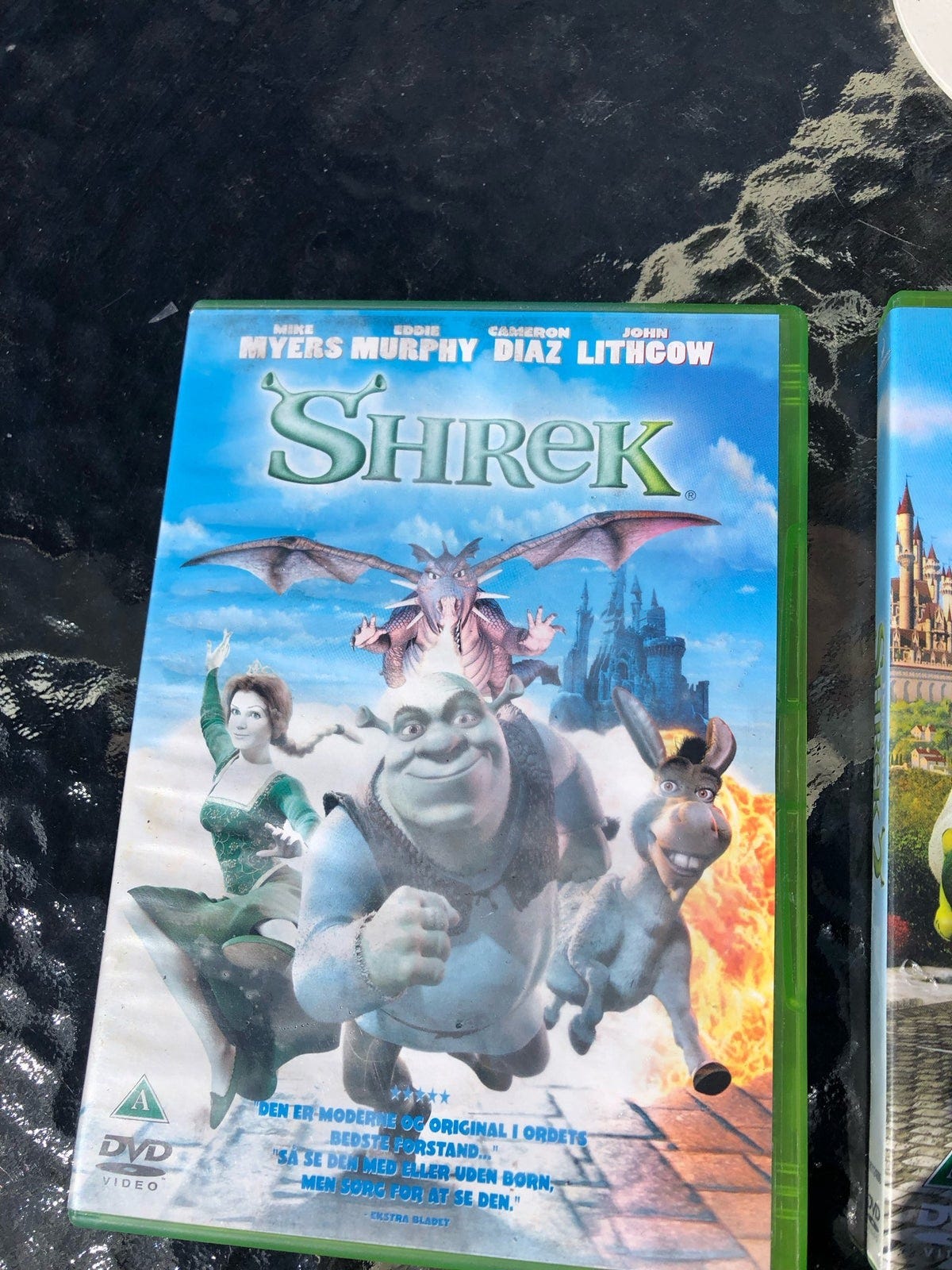 Shrek og Shrek 2, DVD, familiefilm | DBA