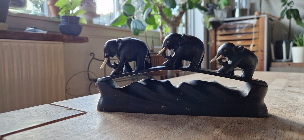 Ibenholt elefanter, Afrika | DBA