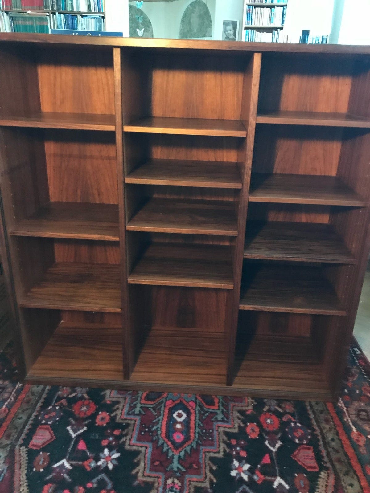 Reol, Palisander reol, mærke ukendt | DBA