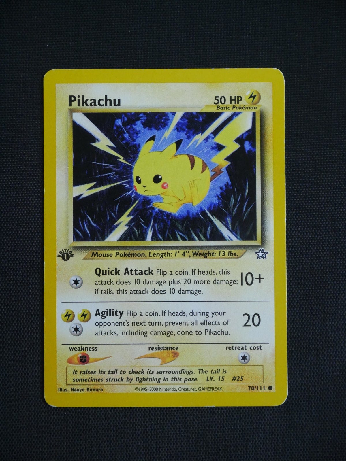 Samlekort, Pokémon: Pikachu first edition | DBA