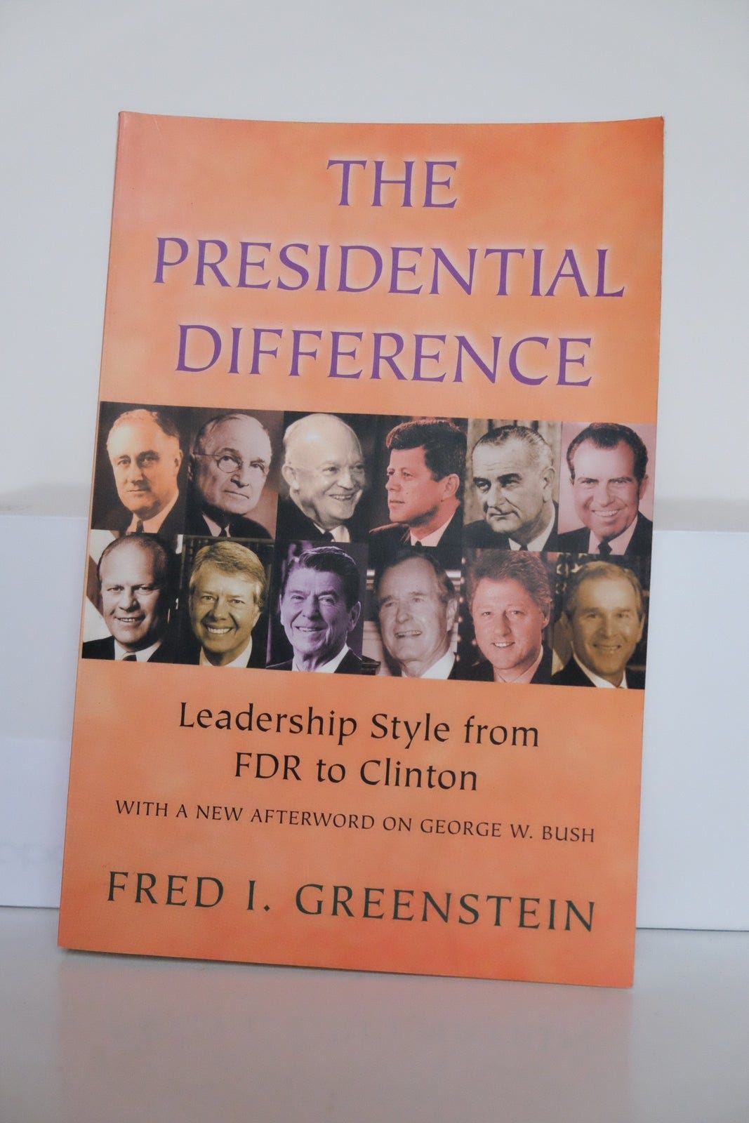 The Presidential Difference, Fred I. Greenstein, emne: politik | DBA