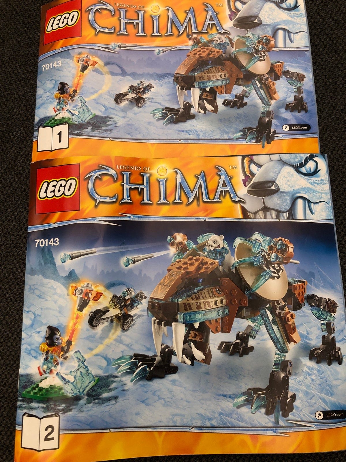 Lego Legends of Chima, 70143 Sir Fangars Saber tooth Walker | DBA