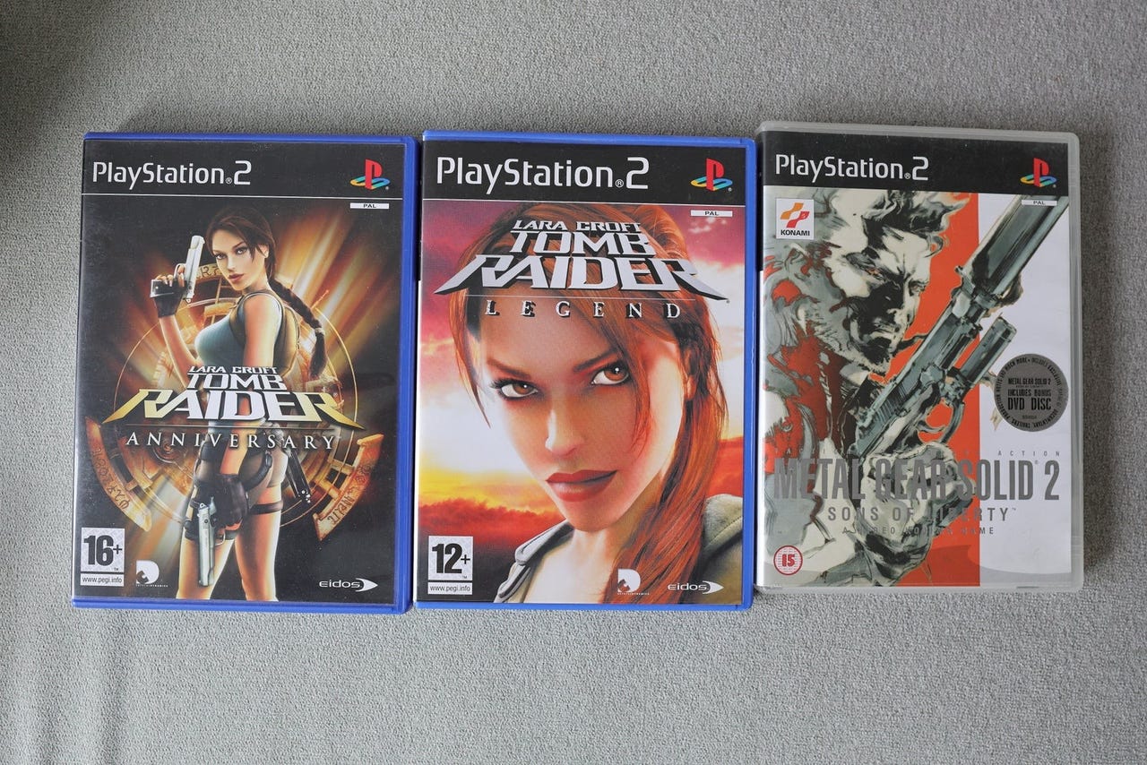 Tomb Raider, PS2, adventure | DBA