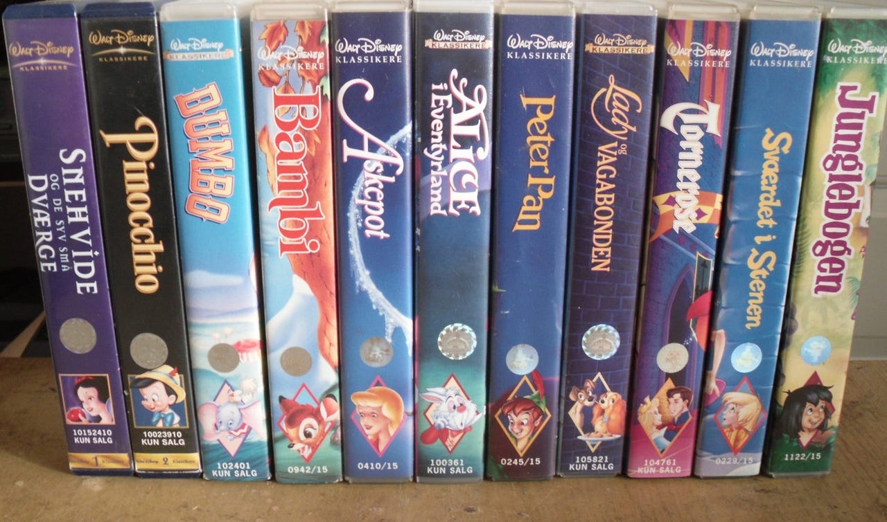 Tegnefilm, Disney klassikere | DBA